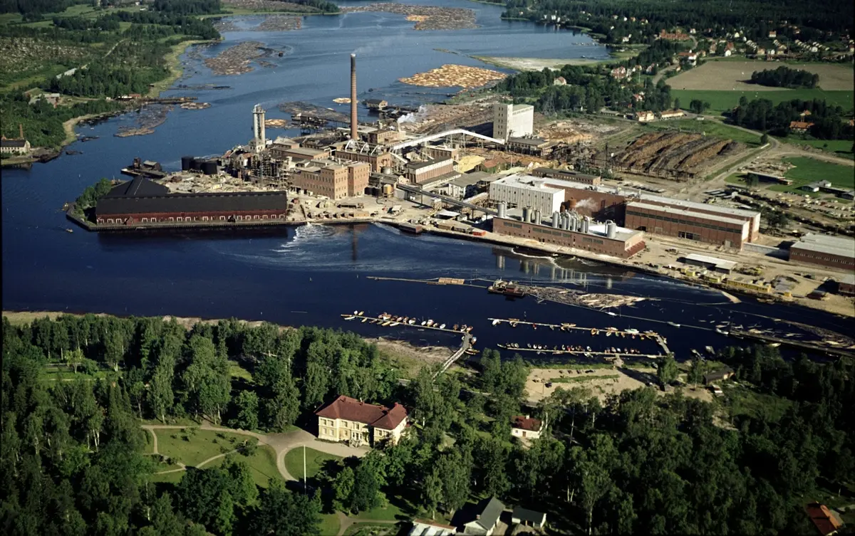 Iggesund bruk, Hälsingland - Länsmuseet Gävleborg / DigitaltMuseum