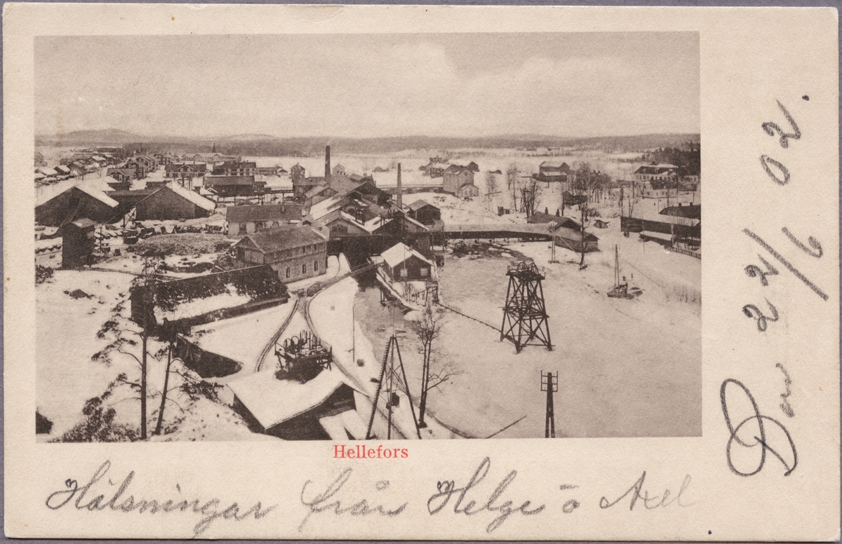 Hällefors Bruk. - Järnvägsmuseet / DigitaltMuseum