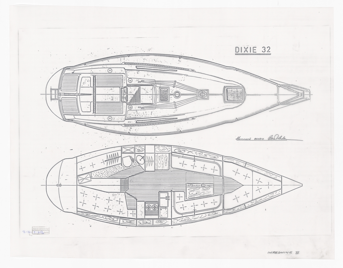 Ritning - Sjöhistoriska museet / DigitaltMuseum